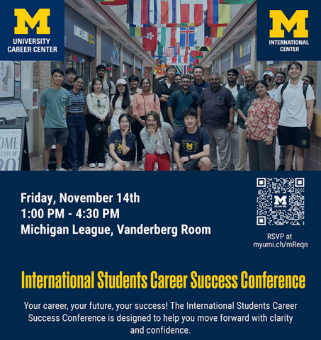 International Students Career Success Conference | International Center